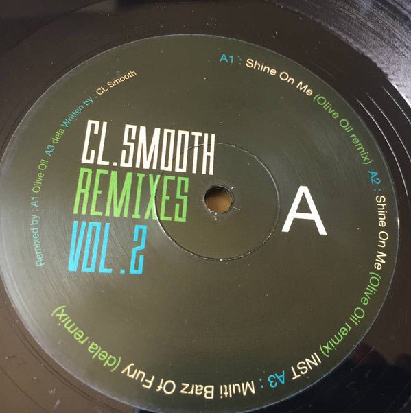 CL.Smooth* - Remixes Vol.2 (12", Ltd) - $14.99 | Noise In Stereo