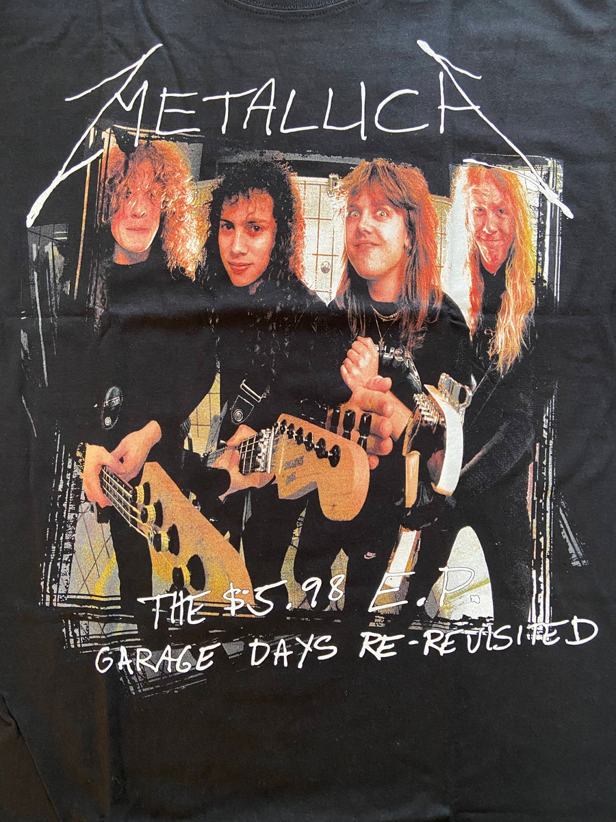 Metallica - Garage Days Re-Revisited T-Shirt (Black) - $21.99 | Noise ...